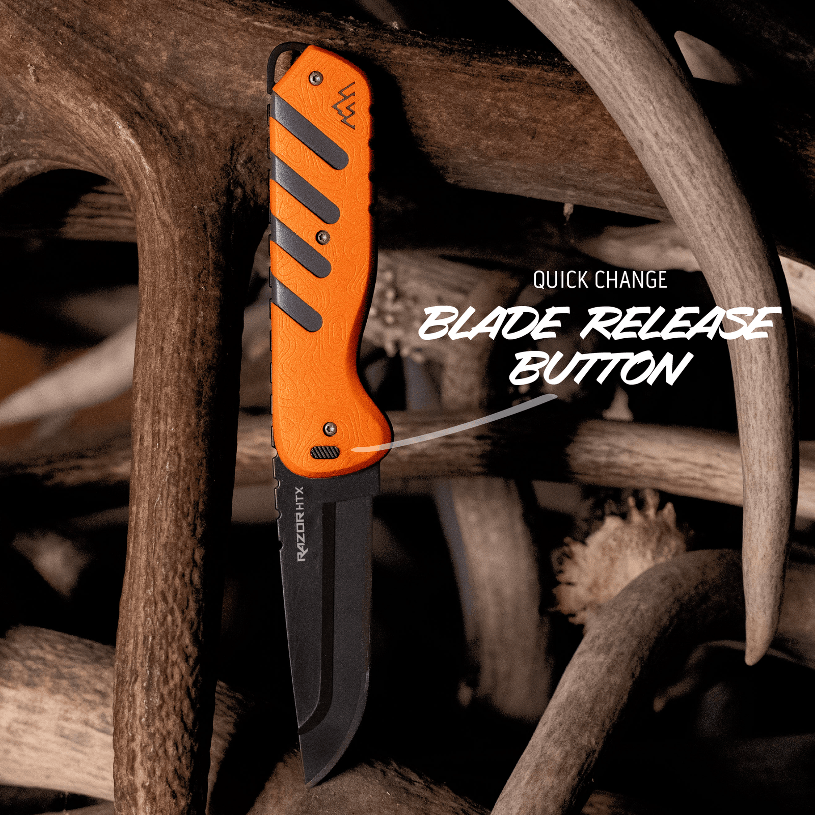 Razor HTX Replaceable Blade Hunting Knife | RazorSafe® & SawSafe™ System