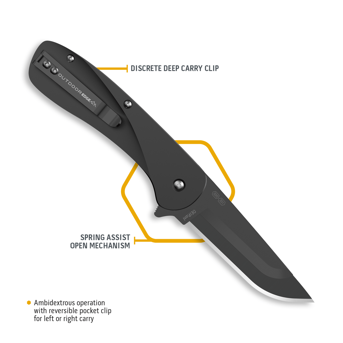 Razor VX1 | 3.0" Replaceable Blade EDC Knife