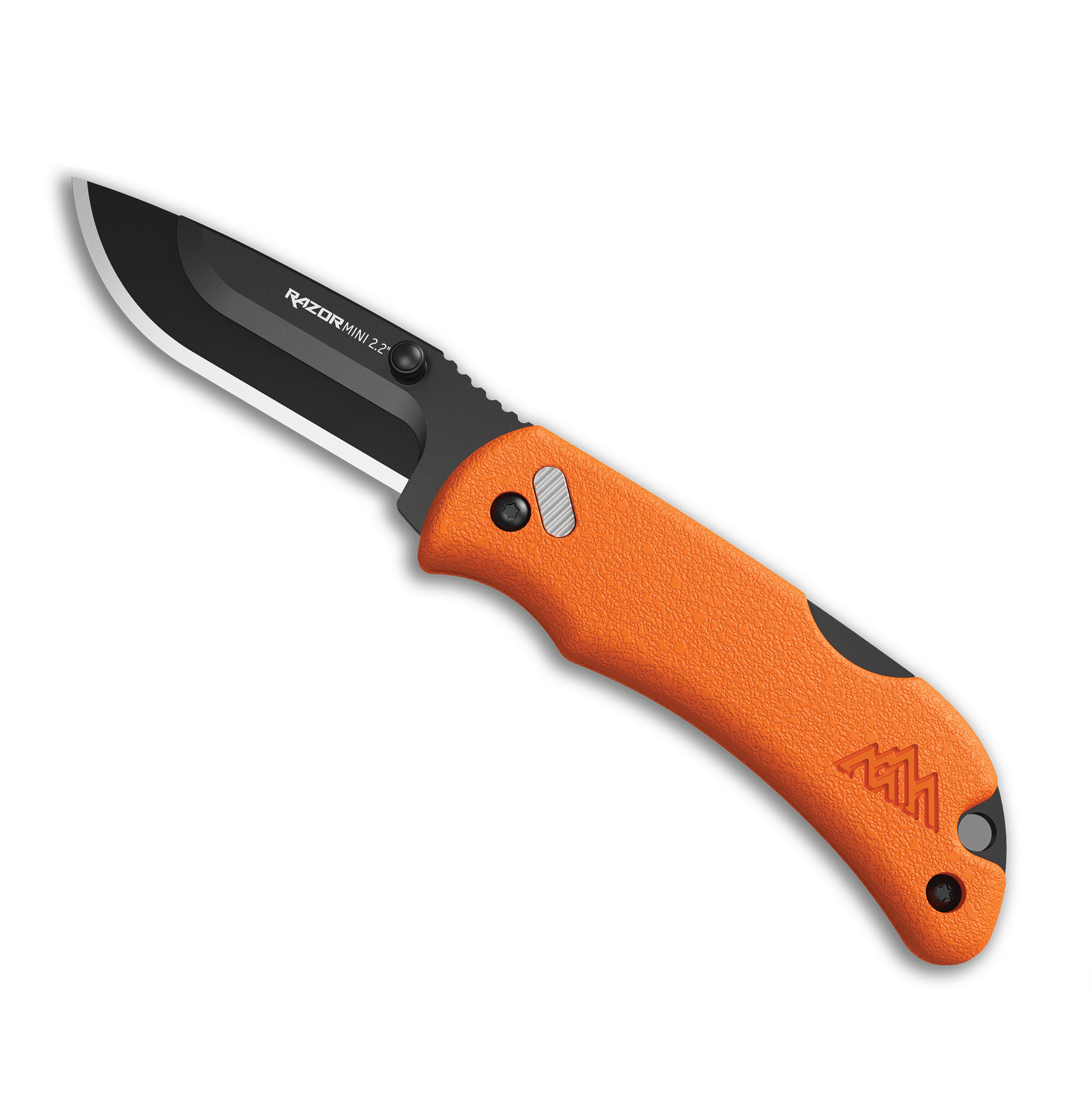 RazorMini 2.2″ RazorSafe® EDC Knife – 420J2 Stainless, Button Blade Change
