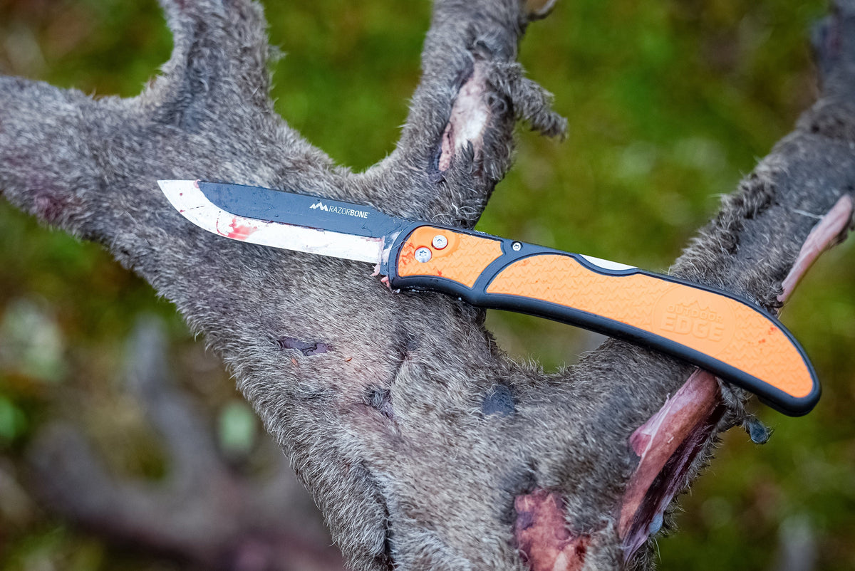 RazorBone™ | Folding Replaceable Blade Hunting Knife | Outdoor Edge