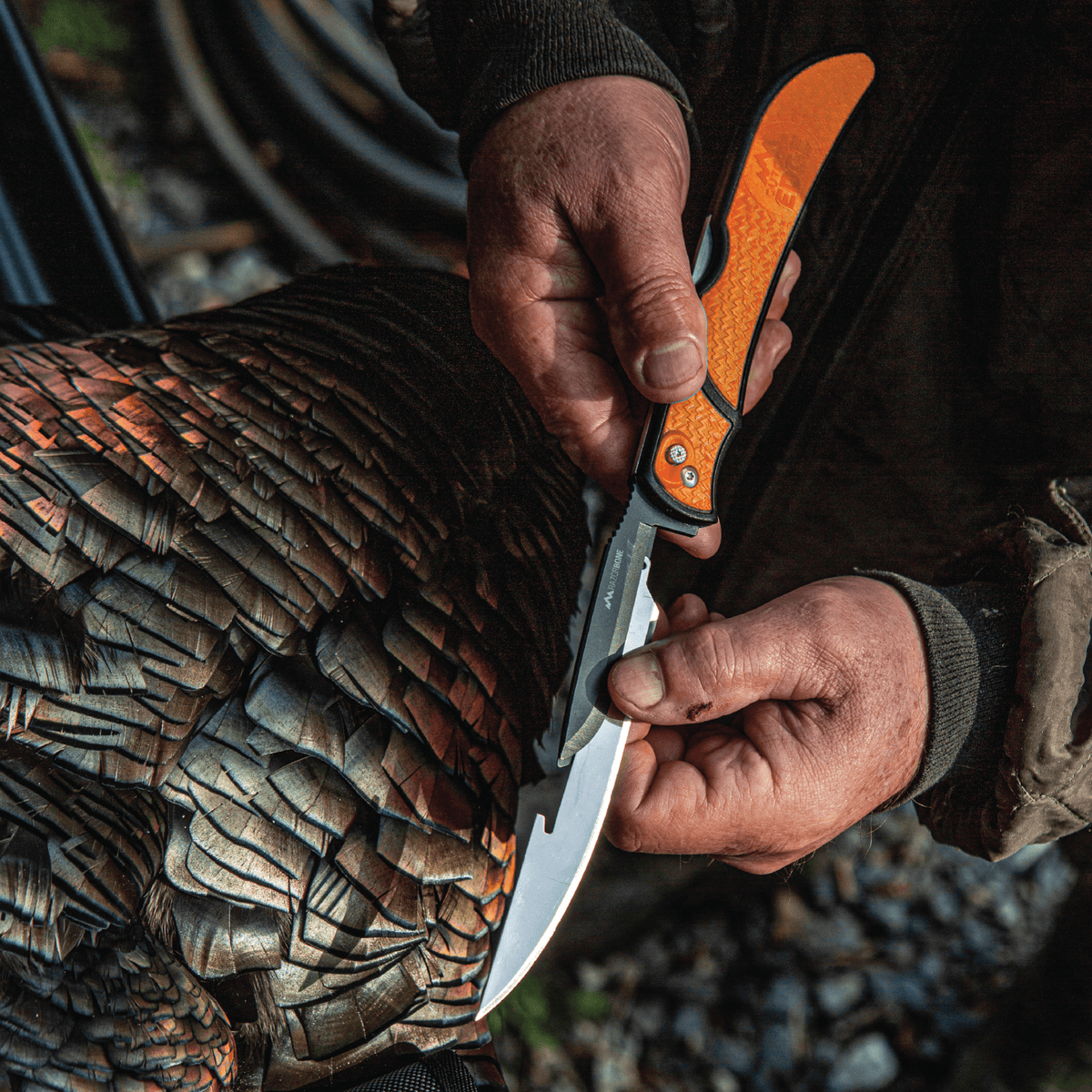RazorBone™ | Folding Replaceable Blade Hunting Knife | Outdoor Edge