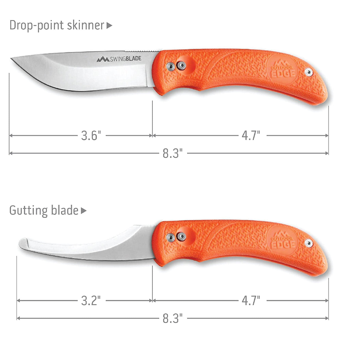 SwingBlade | Flipping Skinning Knife and Gutting Blade | Outdoor Edge